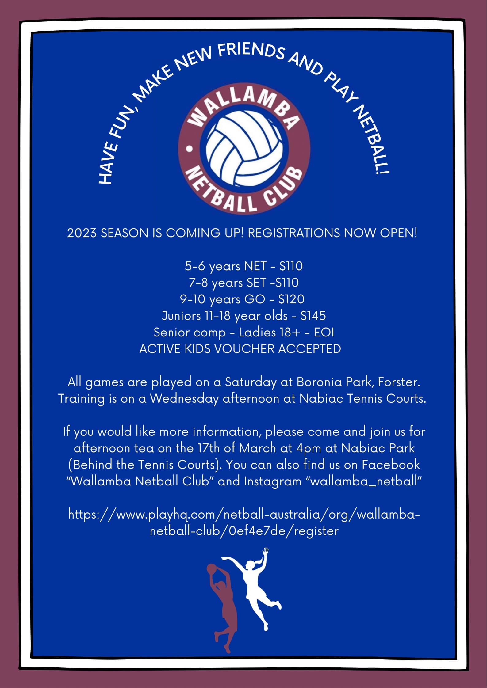 Wallamba Netball Club - Nabiac.com